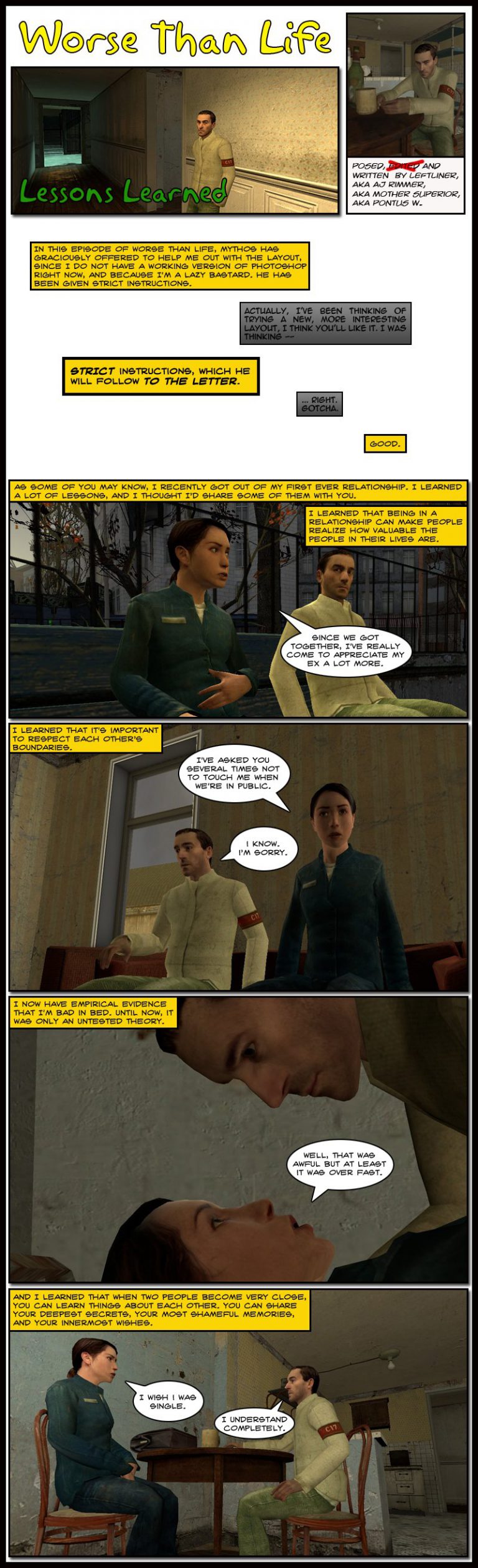 Worse than Life: Lessons Learned | Metrocop